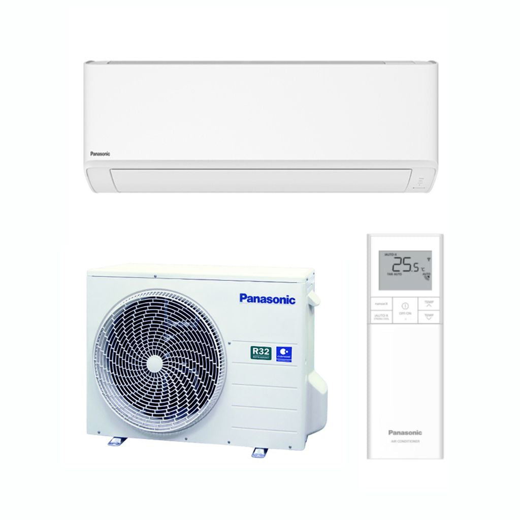 Panasonic Z Series 2.5kW/3.5kW/4.2kW/5.0kW/6.0kW/7.1kW/8.0kW Split Sys ...