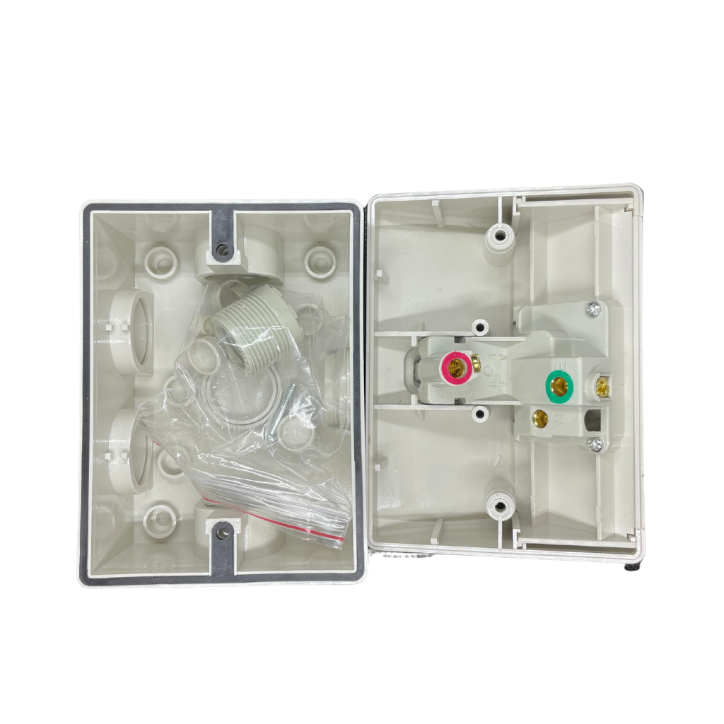 IP53 Single Outdoor Weatherproof Switched PowerPoint GPO Outlet 10A ...