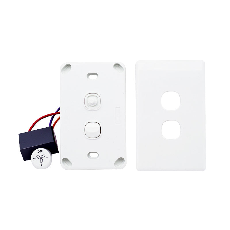 Fan Speed Controller With Light Switch – Star Sparky Direct