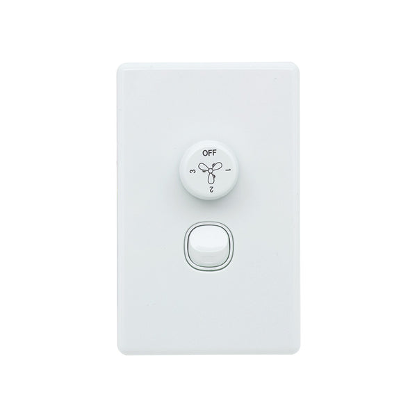Fan Speed Controller With Light Switch – Star Sparky Direct