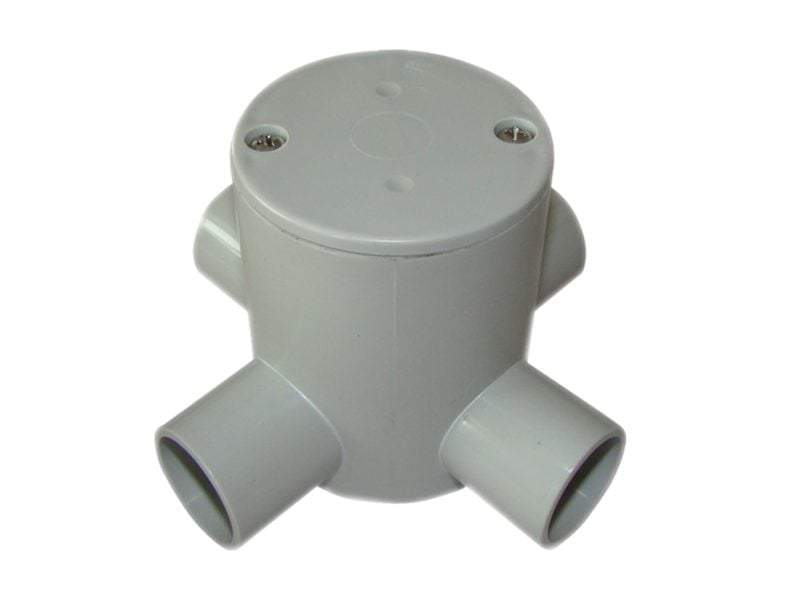 20mm Four Way Junction Box Deep - Star Sparky Direct | Online ...