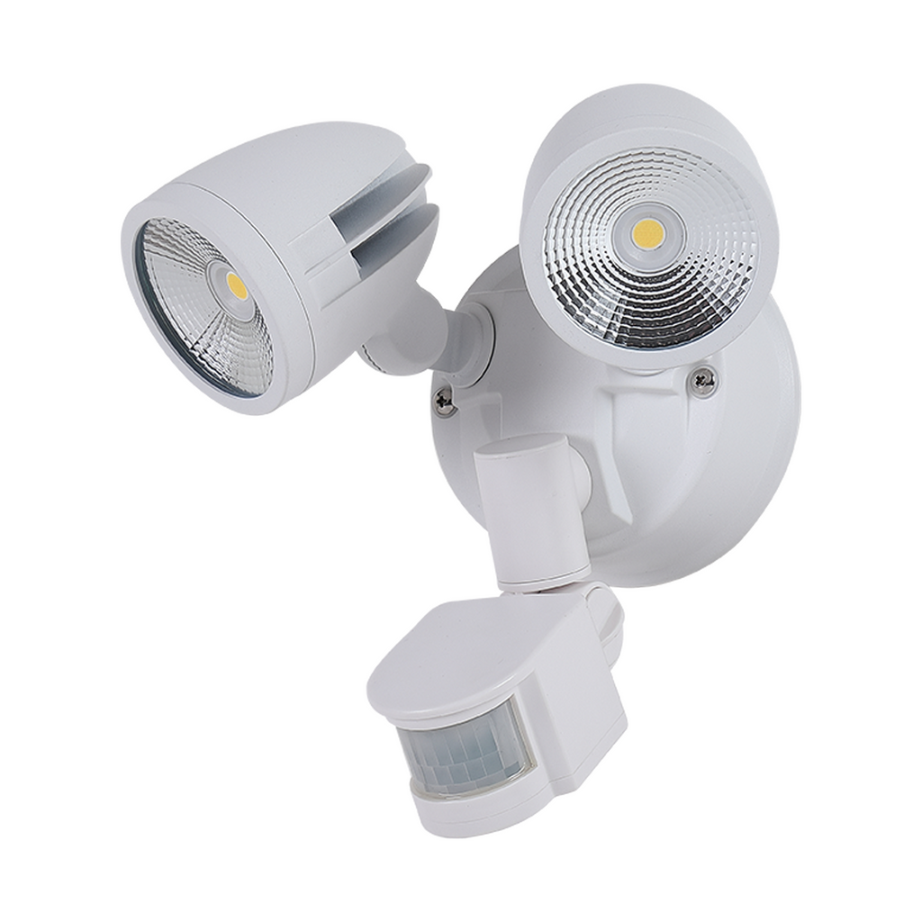 Starco 24W LED Twin Head Spotlight with or without Sensor – Star Sparky ...
